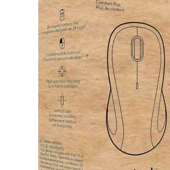 Logitech | Computers, Laptops & Parts | Logitechlogi M5 Wireless Mouse ...